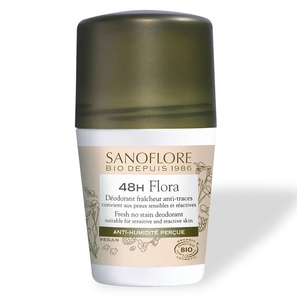 Sanoflore 48H Flora Roll-On Deodorant – frenchpharmacy.com
