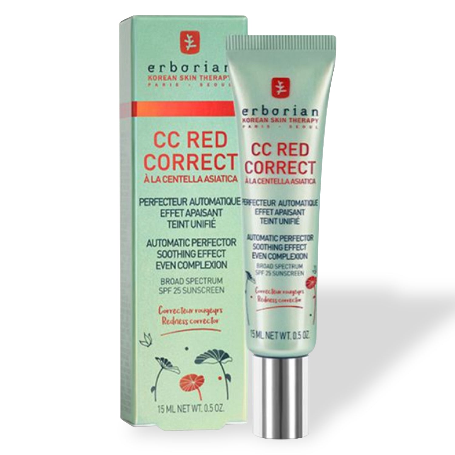 Erborian CC Red Correct Green Color Corrector SPF25 – frenchpharmacy.com