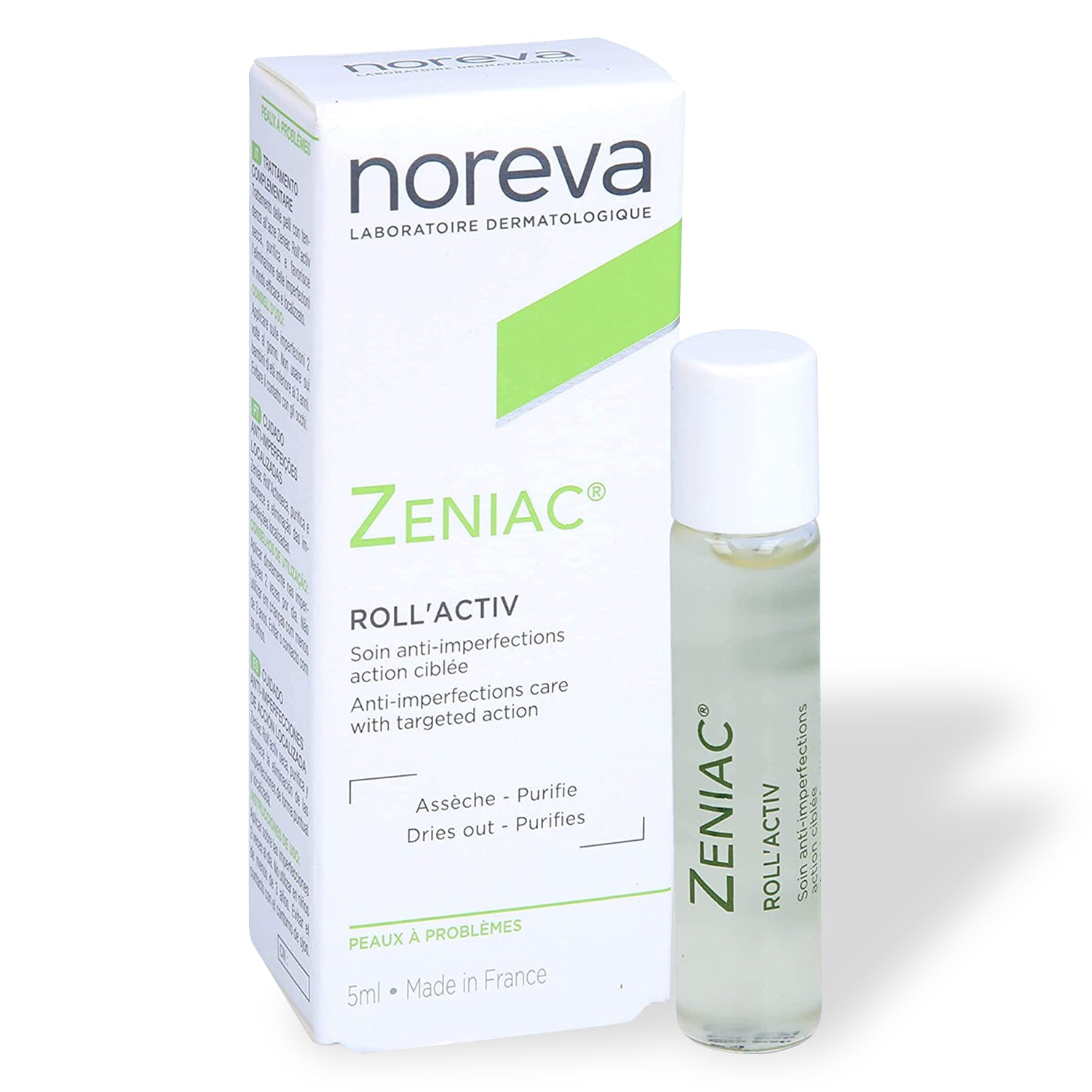 Noreva Zeniac Roll'activ Anti-Imperfection Treatment – frenchpharmacy.com