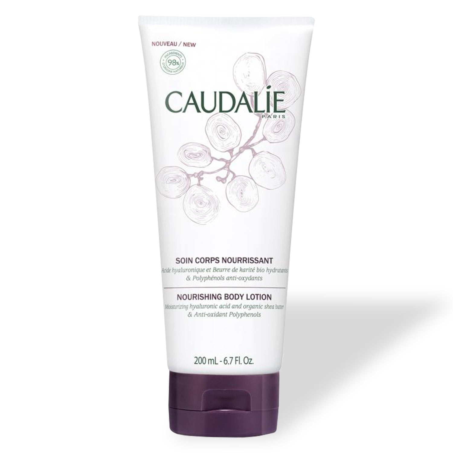 Caudalie Nourishing Body Lotion Body Moisturizer French Pharmacy ...